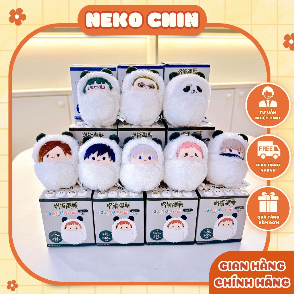 [NekochinHCM][Sẵn] Gấu bông Tapinui nhân phẩm Jujutsu Kaisen Vol 1 ...