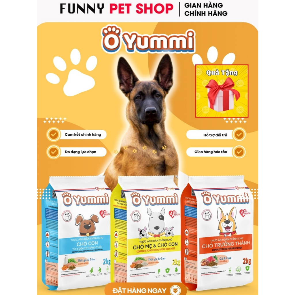Hạt Cho Chó Béc Bỉ O Yummi - Cám Chó Huấn Luyện Malinois Con, Malinois ...