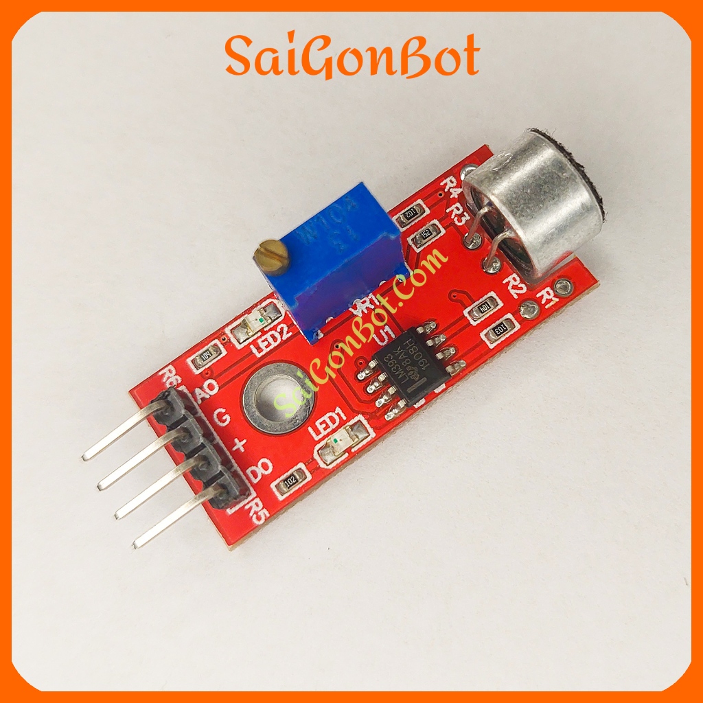 Mạch (Bo) Cảm Biến Âm Thanh Arduino / Arduino Sound Sensor Module ...
