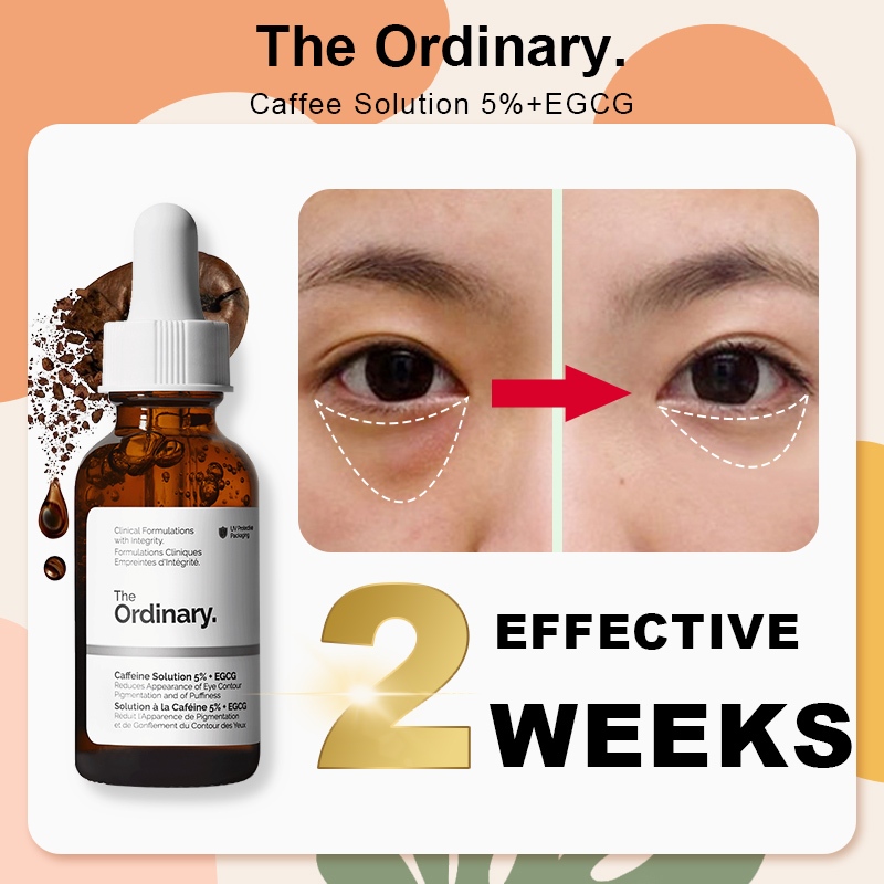 The Ordinary Eye Serum Caffeine Solution 5% + EGCG Dark Circle Eyebag ...