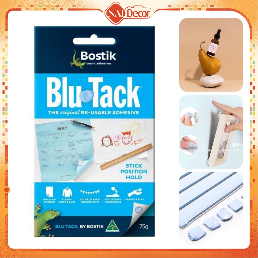 Đất Sét Xanh Cố Định Sản Phẩm, Đất Sét Dính Blutack 75g, Đất Sét Dẻo ...
