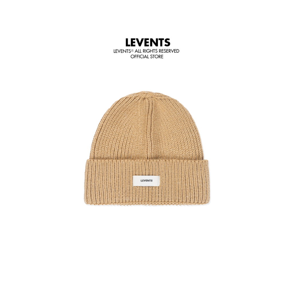 Nón Beanie Len Levents/ Light Brown Caps Chất Len Unisex | Shopee Việt Nam