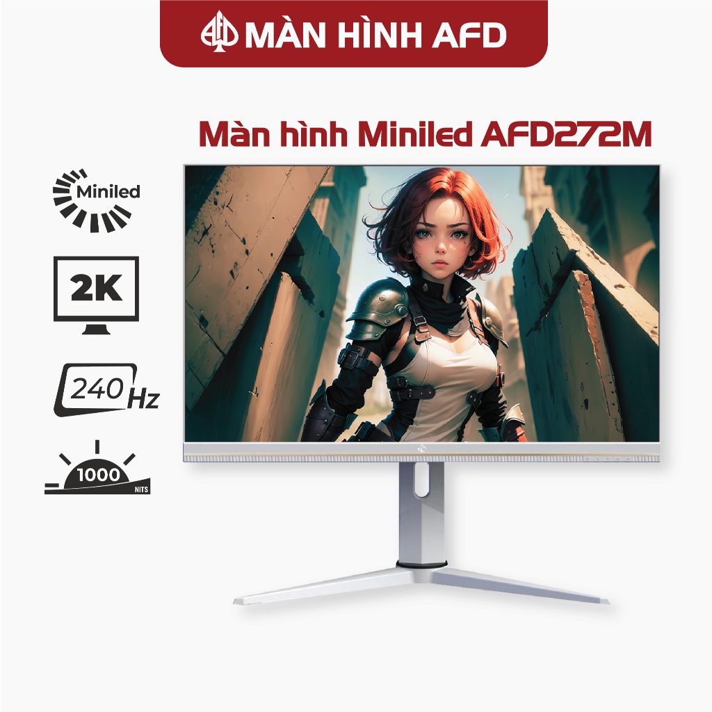 Màn hình Miniled AFD 272M 27in/2K/240Hz/Miniled/HDR 1000 | Shopee Việt Nam