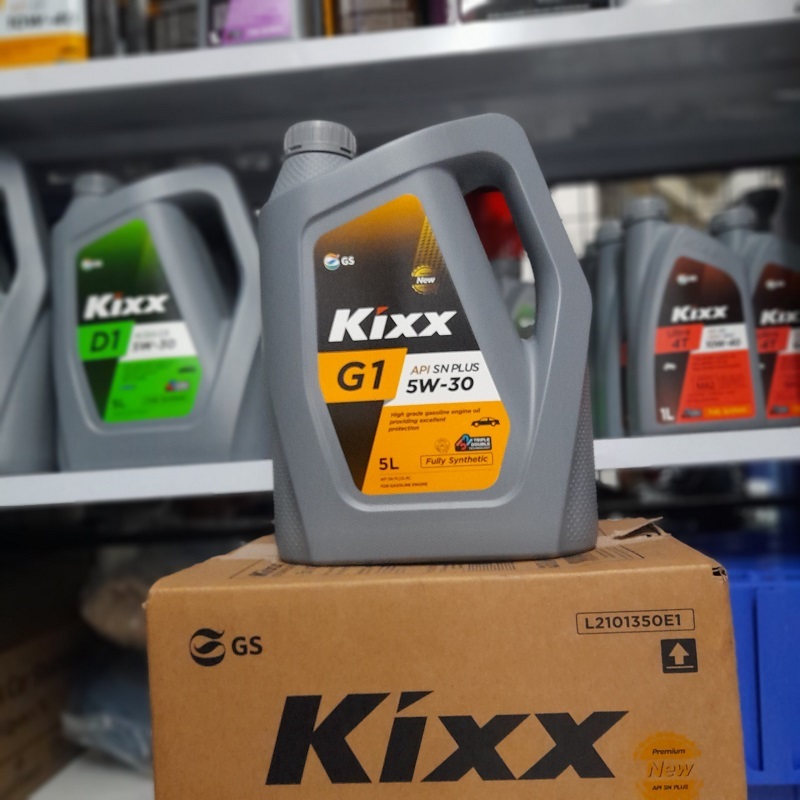 KIXX Dầu Nhớt G1 API SN PLUS 5W-30 5L 100% Synthetic Cho Động Cơ Chạy ...