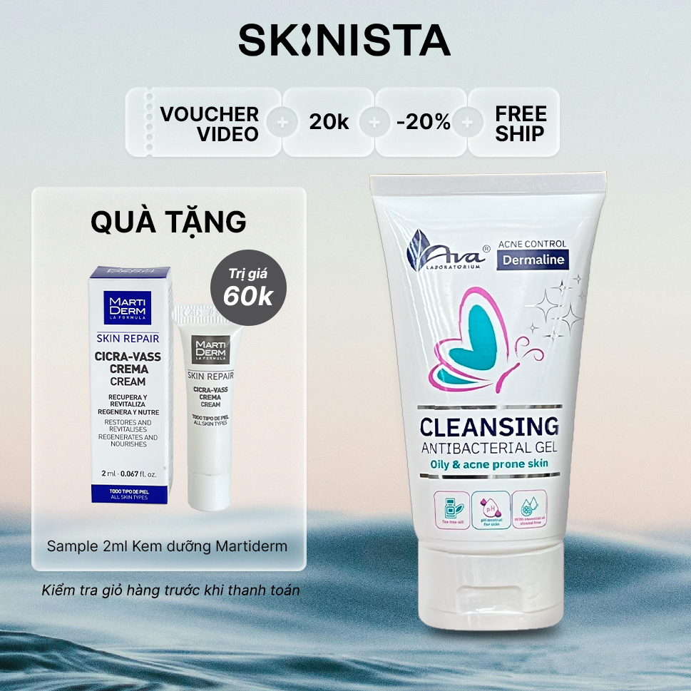 Sữa Rửa Mặt Ava Acne Control - Antibacterial Cleansing Gel 150ml ...