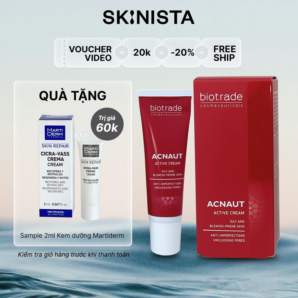 Kem bôi mụn Biotrade Acnaut Active Cream 15ml | Shopee Việt Nam