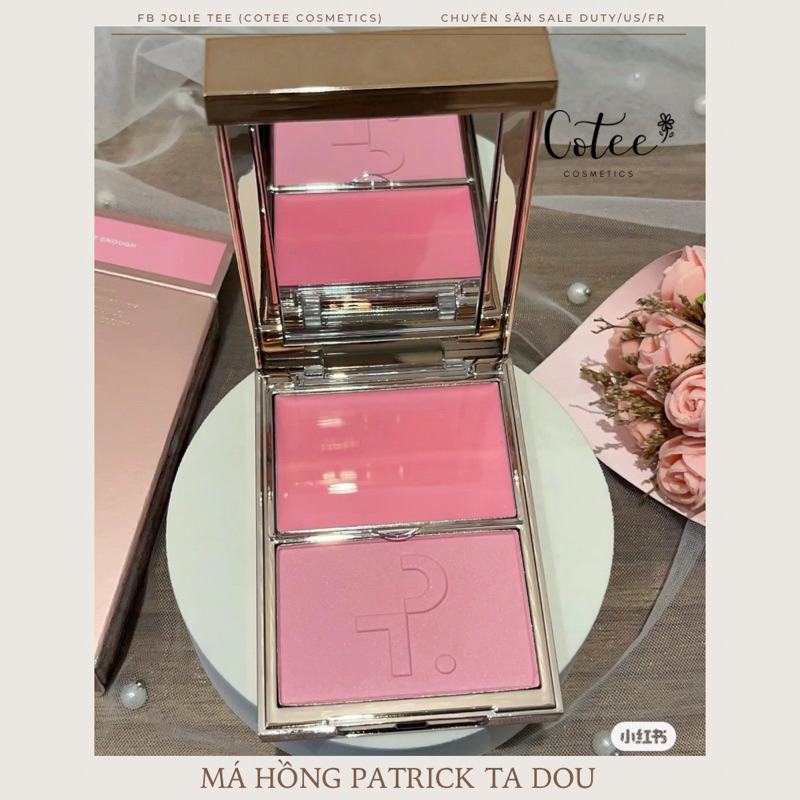 Má Hồng Patrick Ta Just Enough/ Not Too Much | Shopee Việt Nam