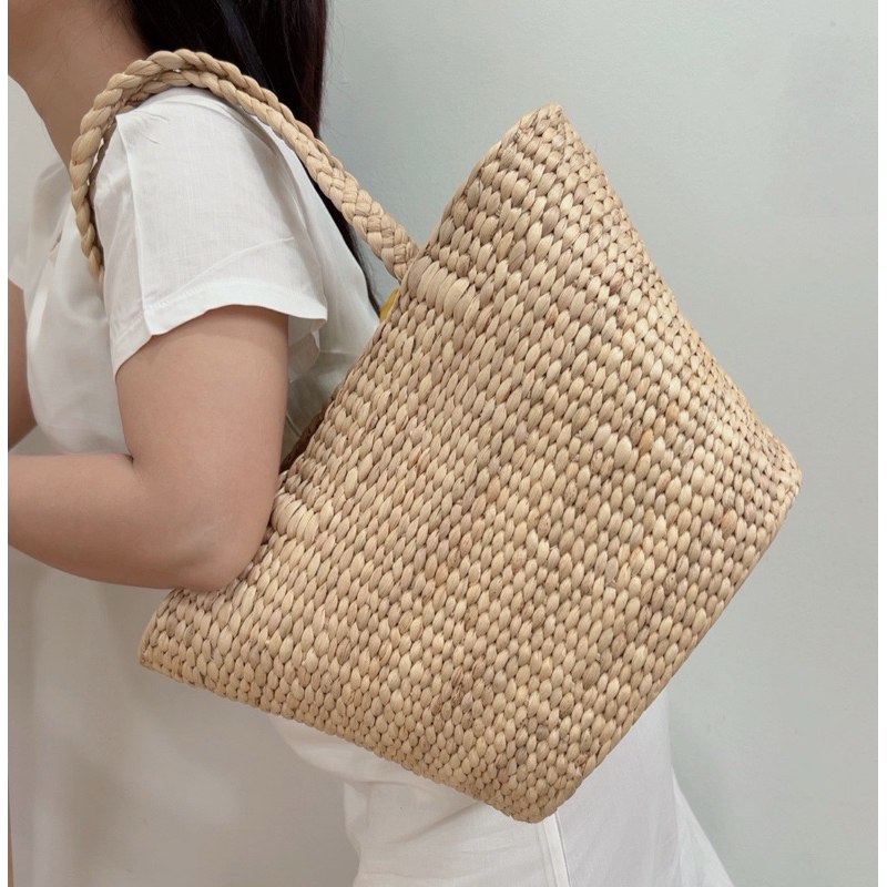 Túi lục bình bầu mắc na, chong chóng quay lb, ,quay mây, cói ,có vải ...