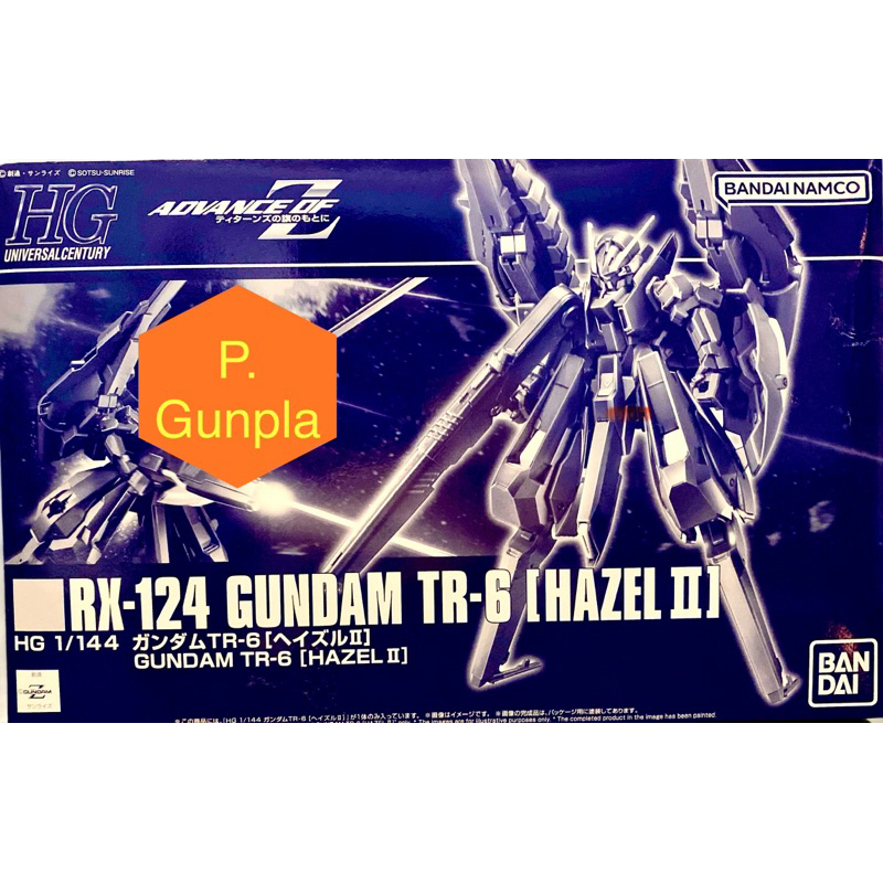 Mô hình lắp ráp HGUC RX-124 TR-6 HAZEL II (P-BANDAI) | Shopee Việt Nam