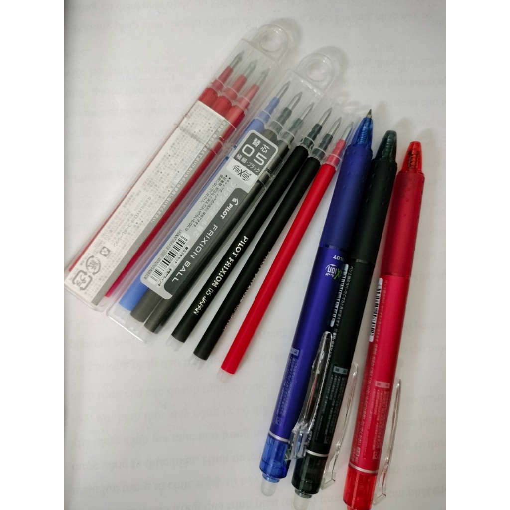 [HÀNG CHÍNH HÃNG]BÚT BI TẨY XÓA ĐƯỢC PI LOT FRIXION BALL | Shopee Việt Nam
