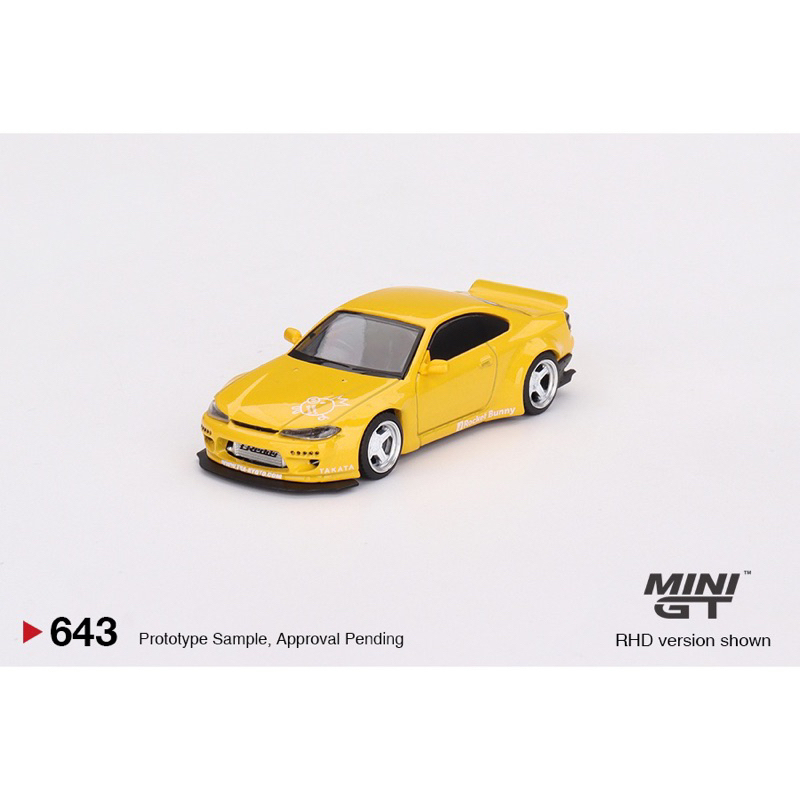 Hanoitoys MINI GT(643) 1/64 Nissan Silvia (S15) Rocket Bunny Bronze ...