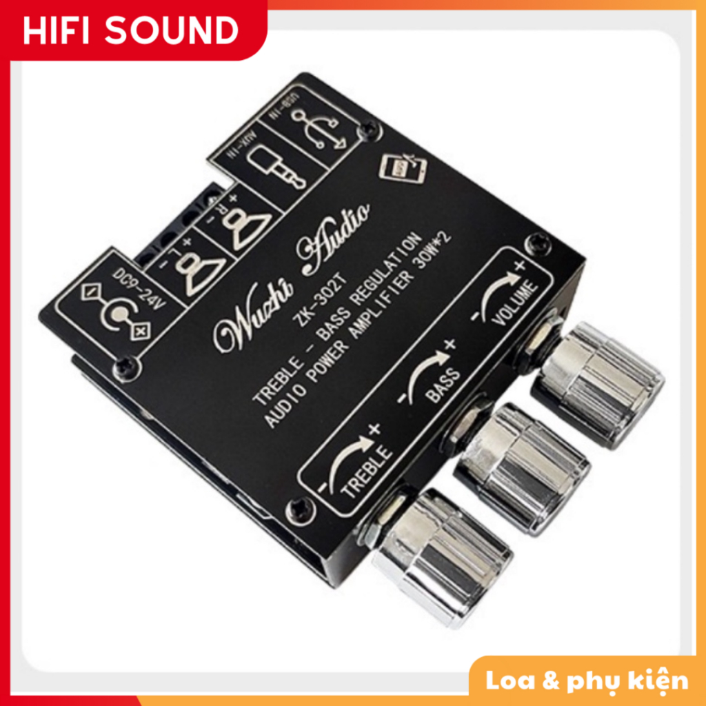 Mạch khuếch đại âm thanh ZK-302T 30W+30W bluetooth | Shopee Việt Nam