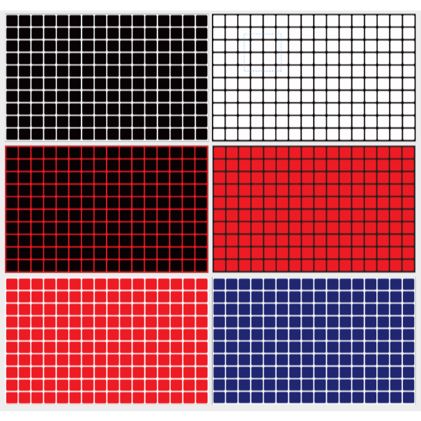 Tranh đáy dán hồ cá caro, Decal dán đáy hồ cá siêu nét, Kích thước theo ...