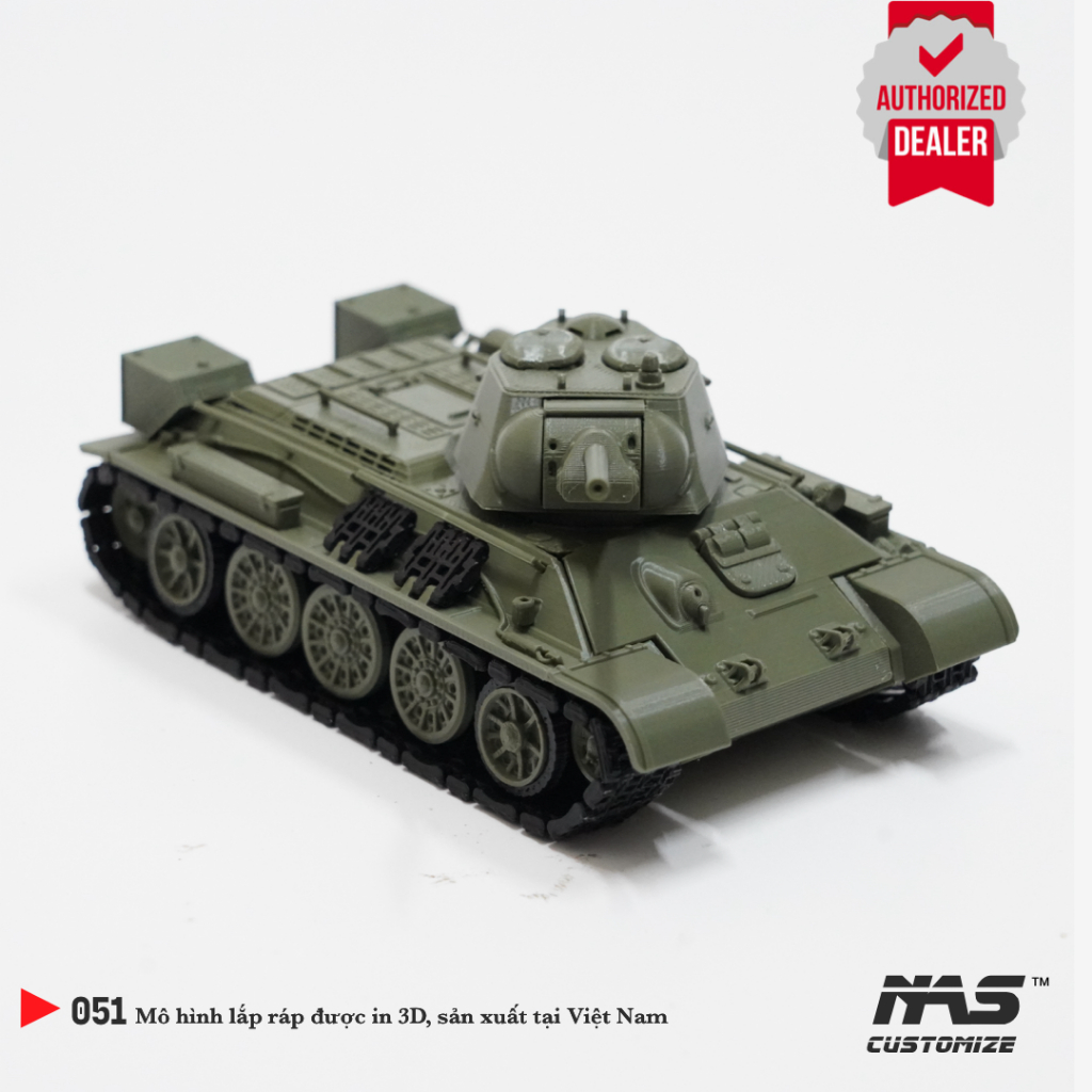 [NAS] Mô hình lắp ráp xe tăng Nga T-34-76 1943 1/48, Mô hình quân sự xe tăng Nga T34 76 tỉ lệ 1/ ...