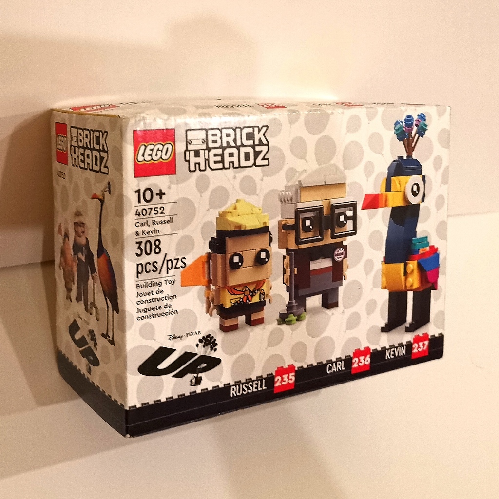 [Lego Brickheadz] 40752 Pixar’s Up - Carl, Russell & Kevin | Shopee ...