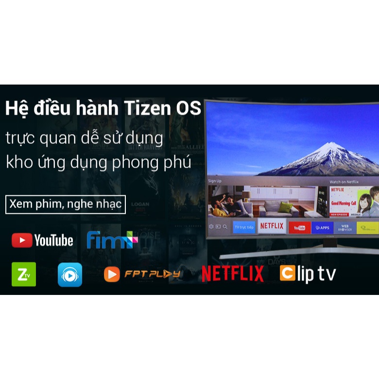 Smart Tivi Cong Samsung 4K 55 inch UA55KU6500 hỏng màn bán linh kiện ...
