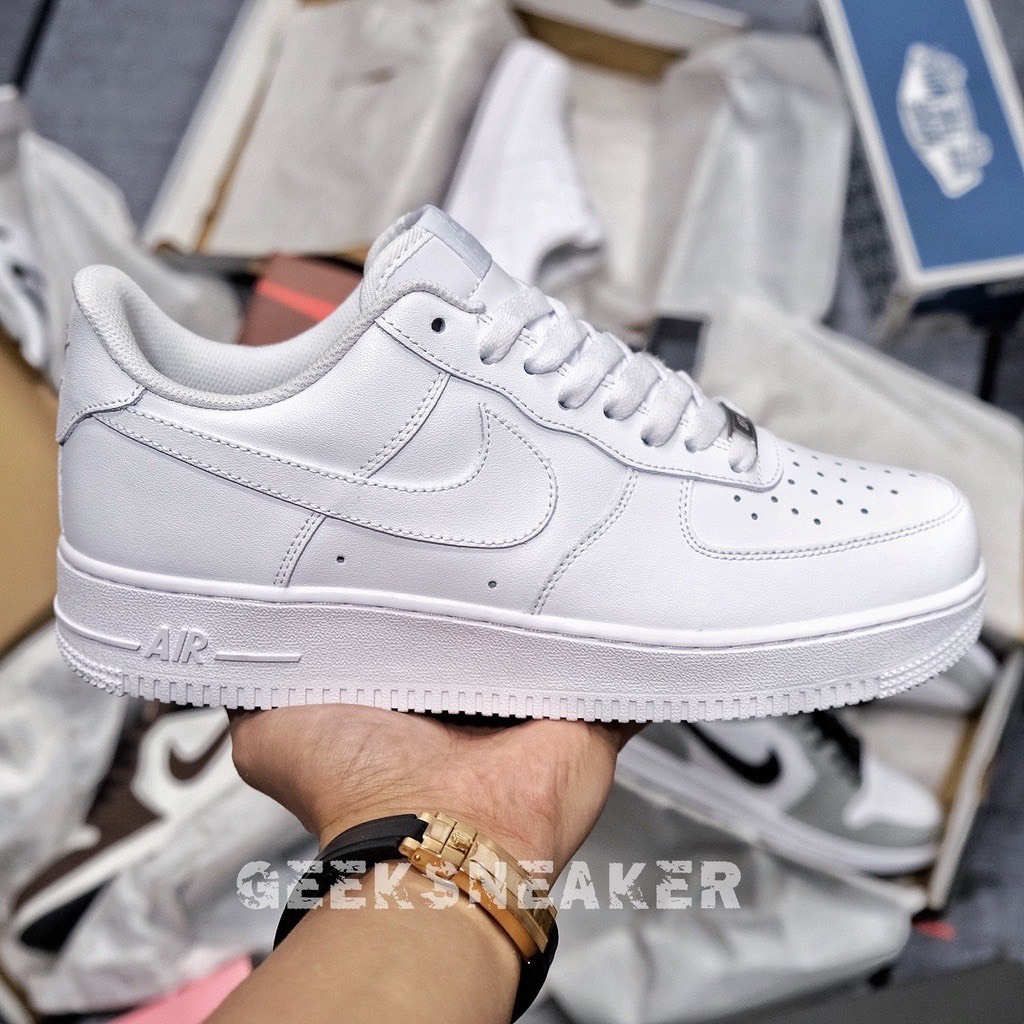 Giày af1 full trắng,thể thao nam nữ, giầy sneaker_air force 1 bản full ...
