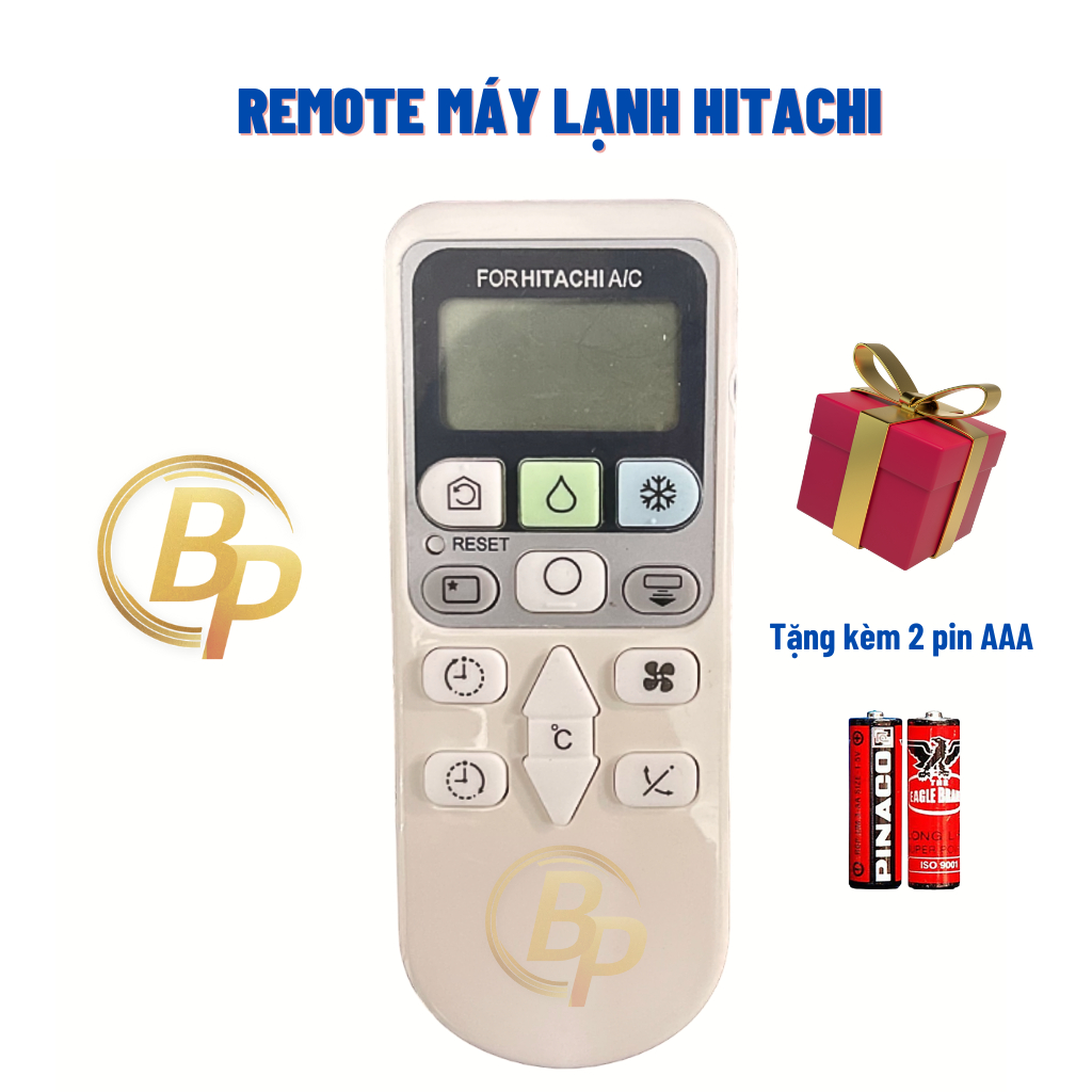 Remote Điều khiển Điều hoà Hitachi RAR-3V2 - Remote máy lạnh Hitachi ...