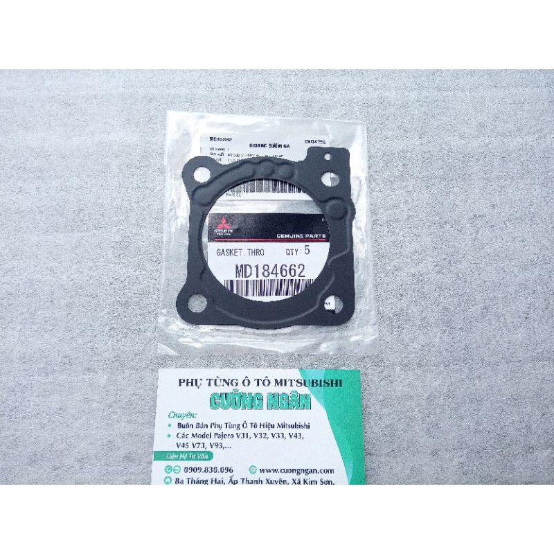 Gioăng thân van tiết lưu (Gasket throttle body) Pajero V33 V43 V45 ...