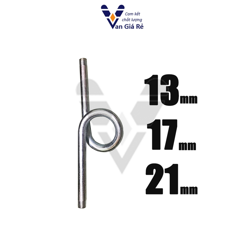 Ống Xiphong inox - Xi phông sắt ren 13 17 21, dùng cho hệ thông lò hơi ...