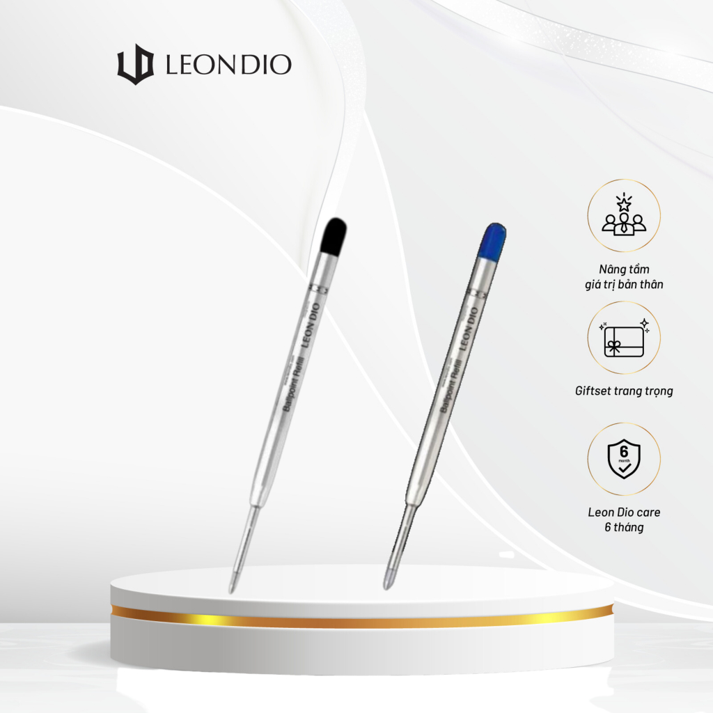 Ống Mực Bi Parker Made By Leon Dio - Đen | Shopee Việt Nam