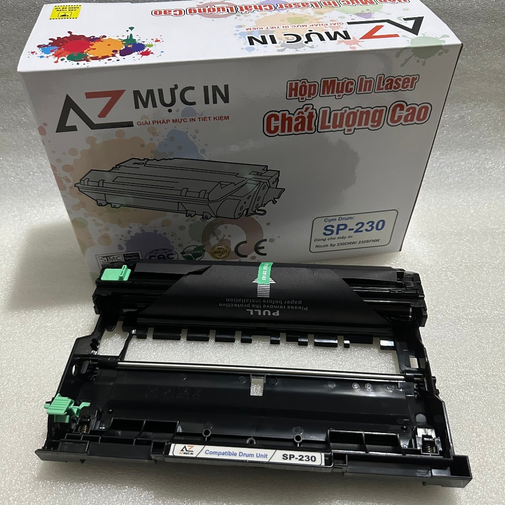 Cụm drum, Hộp mực SP230 AZ dùng cho máy in Ricoh Sp 230DNW, 230SFNW chất lượng, giá rẻ | Shopee ...