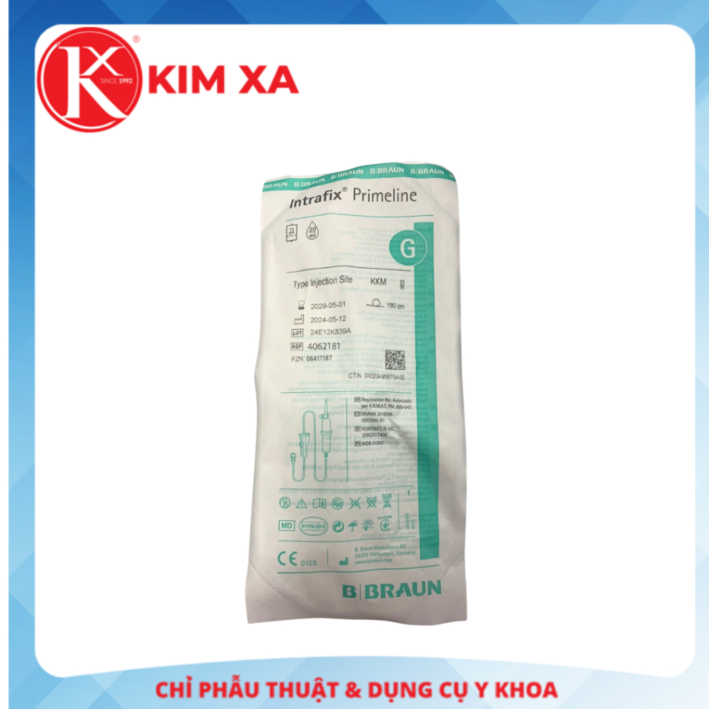 DÂY TRUYỀN DỊCH BBRAUN INTRAFIX® PRIMELINE G (bịch 10 sợi) | Shopee ...