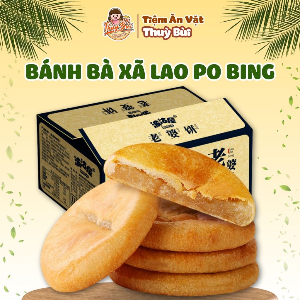 Bánh Bà Xã Lao Po Bing Thơm Dẻo Hộp 420G (~12 Bánh), Bánh Mì Dẻo Đài Loan / Bánh Tươi Đài Loan ...