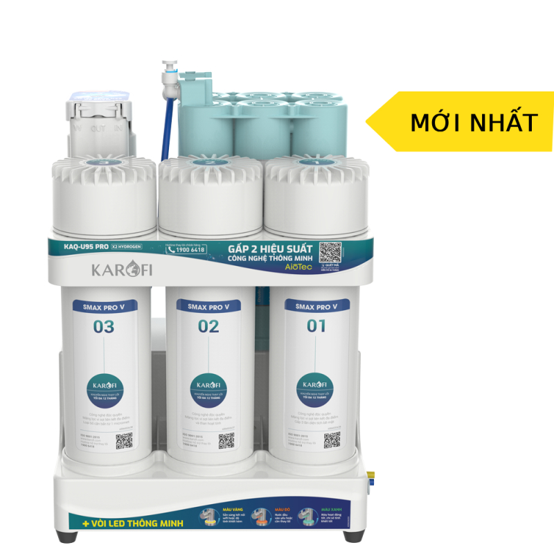 Máy lọc nước RO Karofi KAQ-U95 Pro, U05 Pro | Shopee Việt Nam