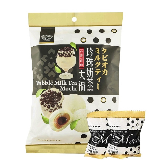 Bánh Mochi Nhân Trà Sữa Trân Châu - Bubble Milk Tea Mochi (Gói 120g ...
