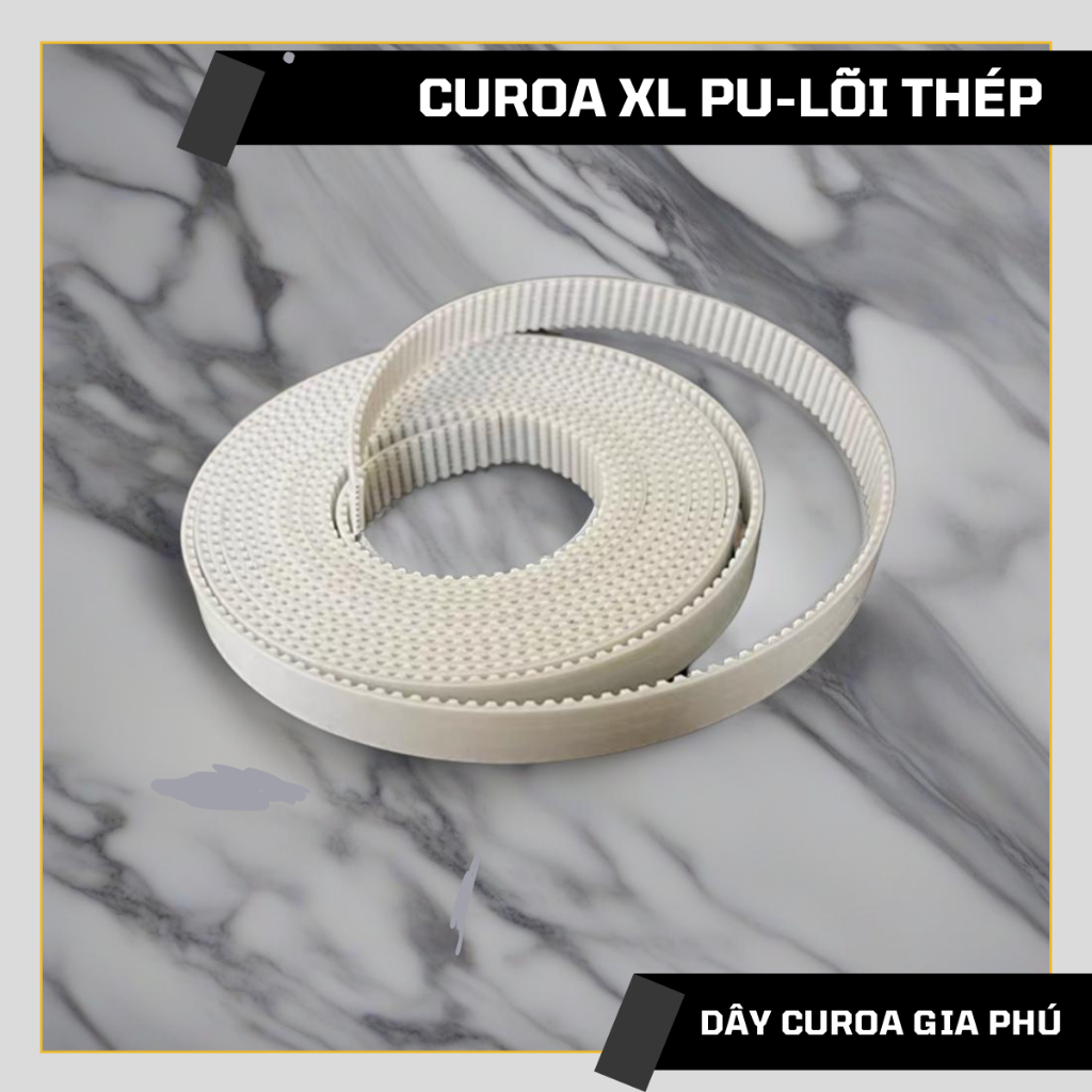 dây curoa răng XL-PU lõi thép 10mm-15mm-20mm-25mm-30mm-35mm-40mm-50mm | Shopee Việt Nam