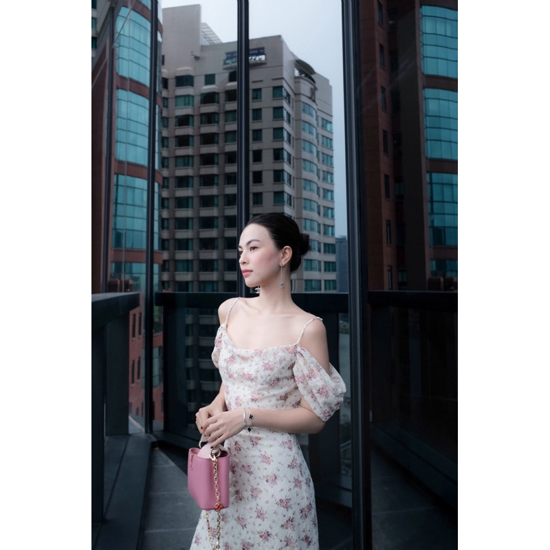 [NAN ATELIER] Váy Hana chất ren hoa cao cấp | Shopee Việt Nam