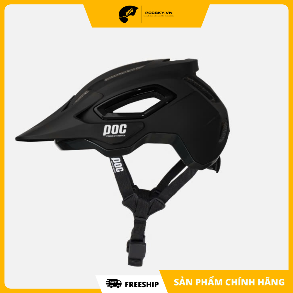 [Hỏa Tốc HCM] Nón Bảo Hiểm Thể Thao Chính Hãng POC P18 Đen Nhám Tặng ...
