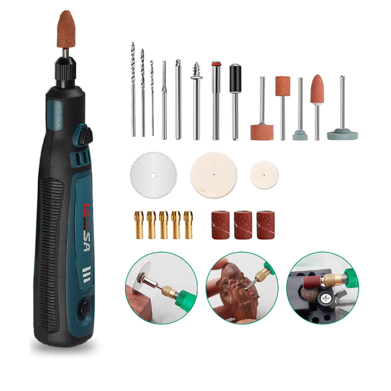 máy khoan PIN mini có điều chỉnh tốc độ thích hợp làm đồ nhỏ hay khoan ...