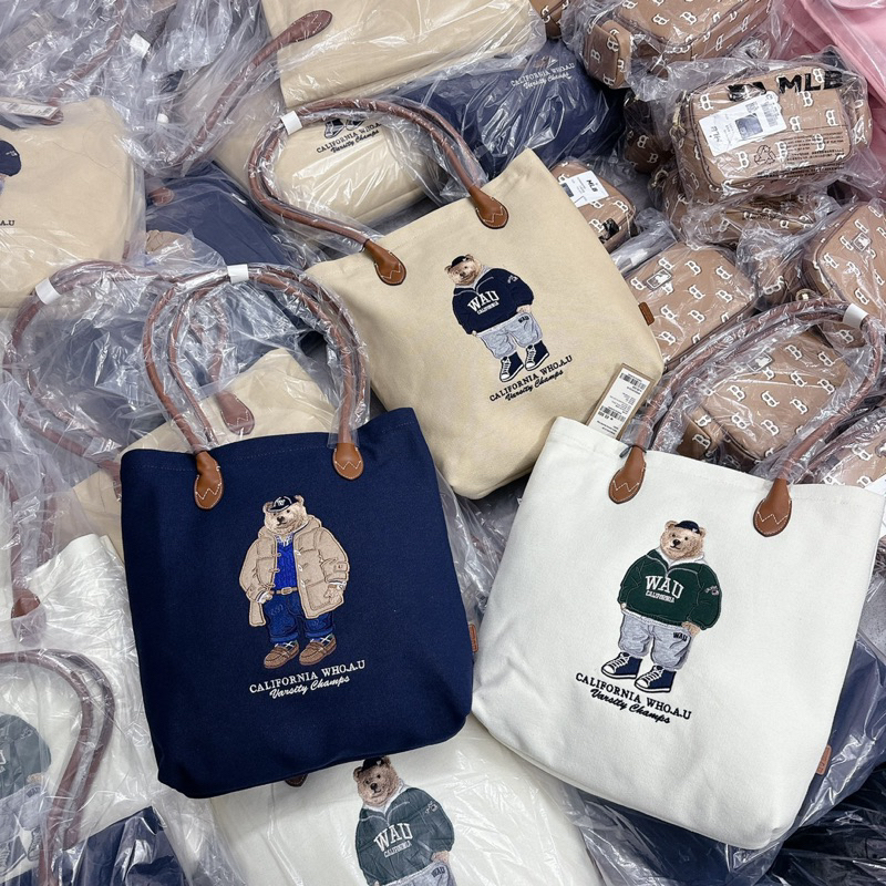 [ CHÍNH HÃNG ] Túi tote Whoau Steve Canvas Sholder Bag | Shopee Việt Nam