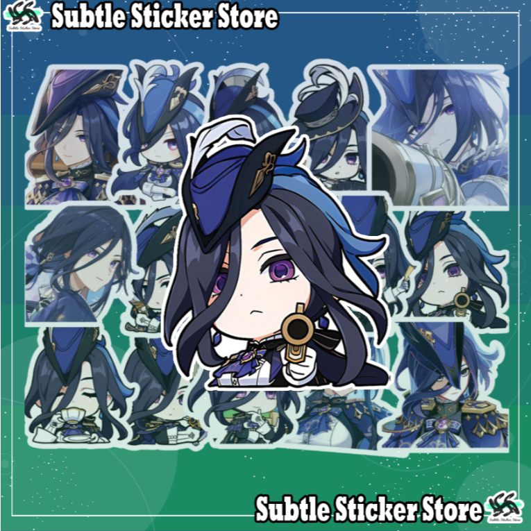 [Genshin Impact] - Set 10/15 Sticker Clorinde - Thắp Nến Diệt Bóng Tối ...