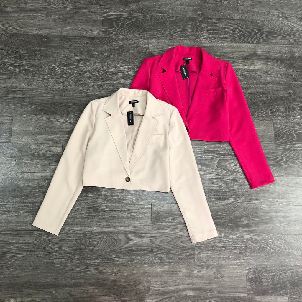 Blazer Express Crop 1 nút | Shopee Việt Nam