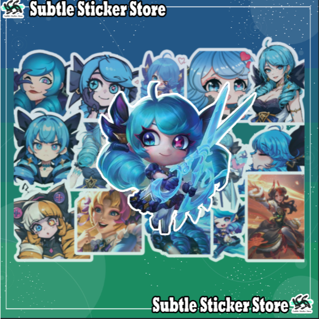 [League Of Legends] - Set 10/15 Sticker Emoji/Emote Gwen - Búp bê ước ...