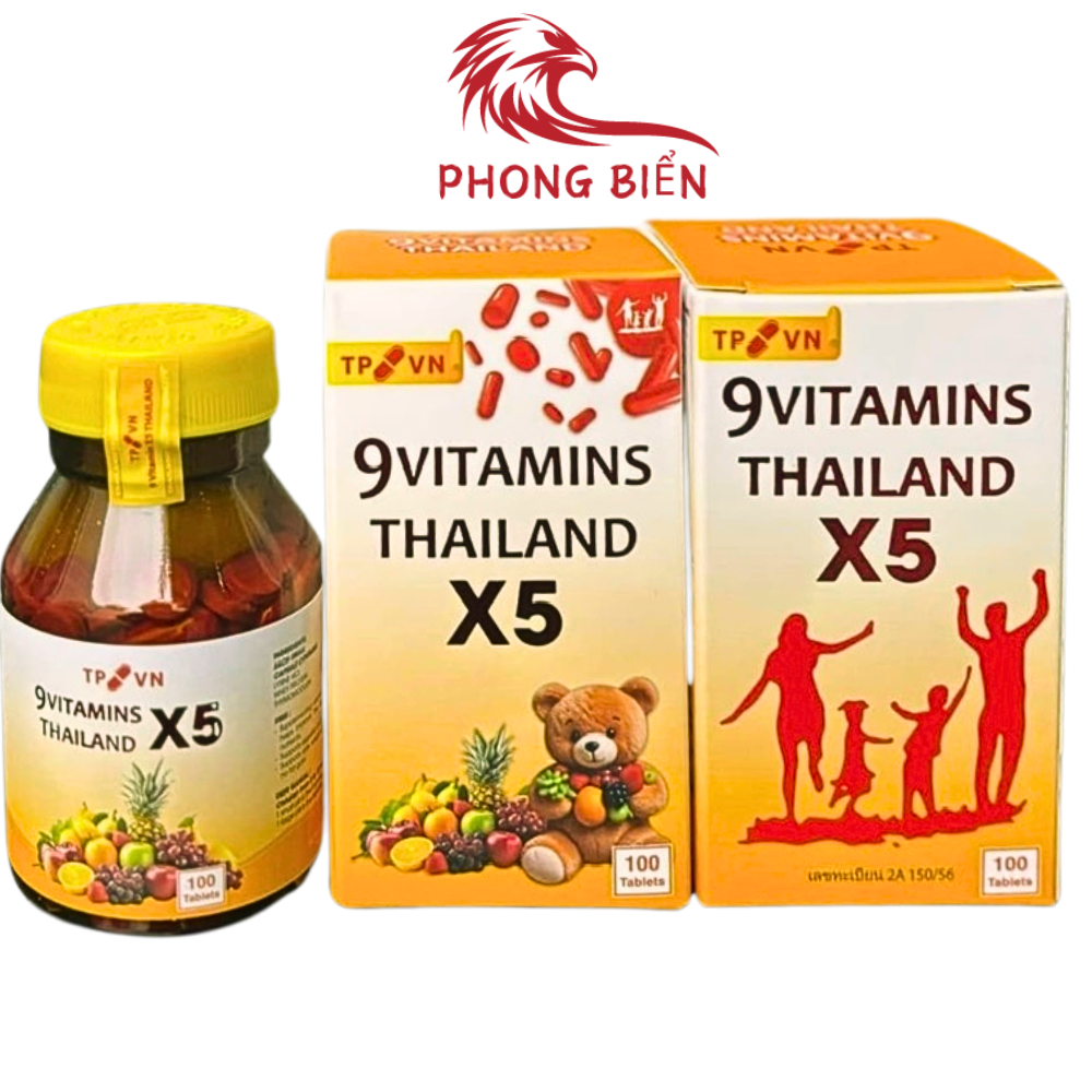 Vitamin TP Tăng Cân Thái Lan 100 Viên, Hỗ Trợ Ăn Ngon, Cải Thiện Cân ...