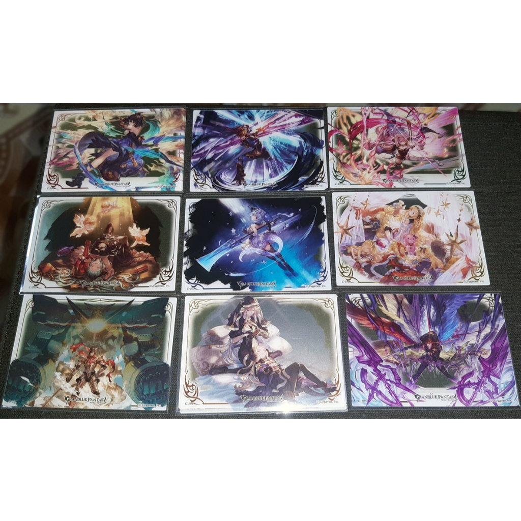 Thẻ clear Granblue Fantasy Clear Card Collection Gum 5 chính hãng ...