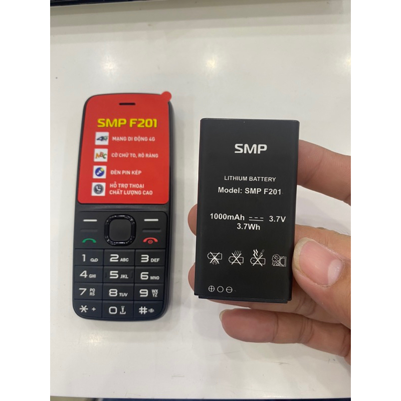 Pin SMP F201 chính hãng mới 100% | Shopee Việt Nam