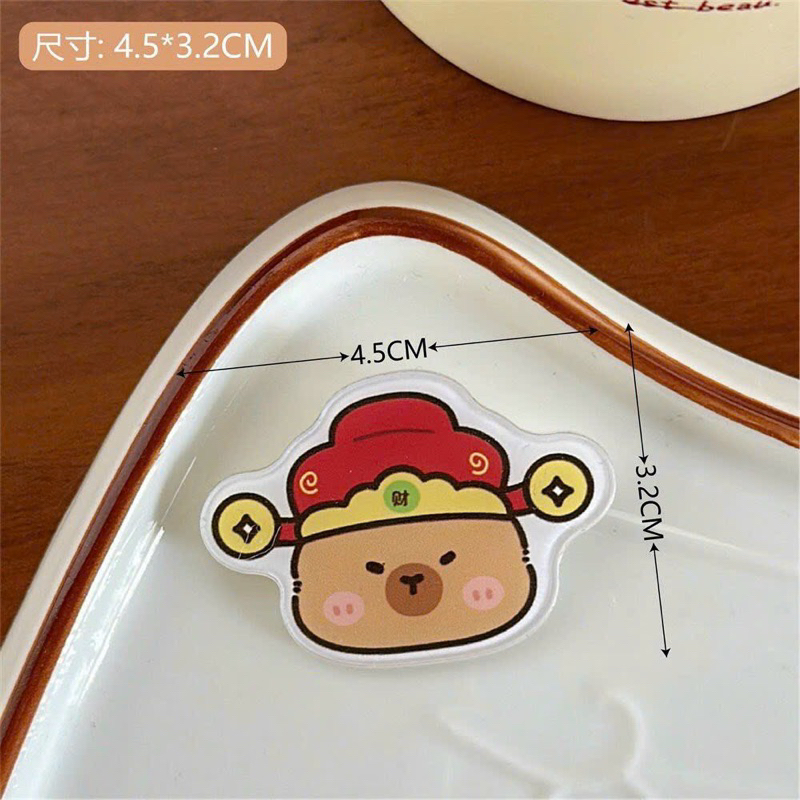 pin cài balo mẫu capybara | Shopee Việt Nam