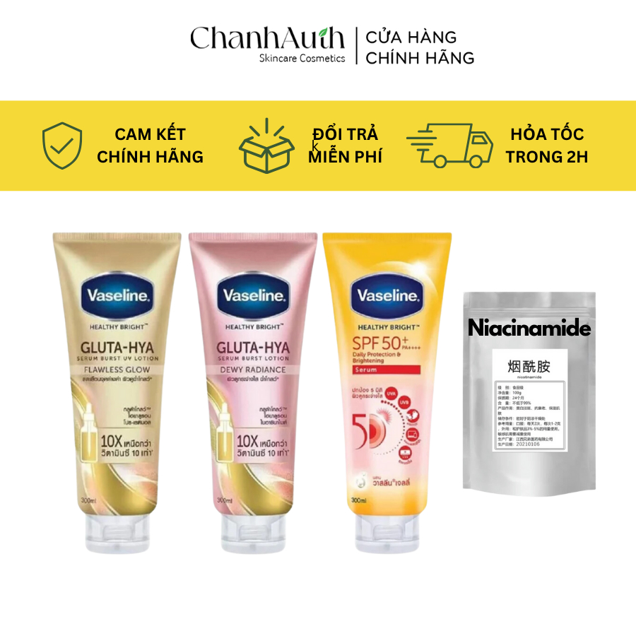 Kem chống nắng body Vaseline 50X SPF 50 PA++Thái Lan mẫu mới nhất bật ...