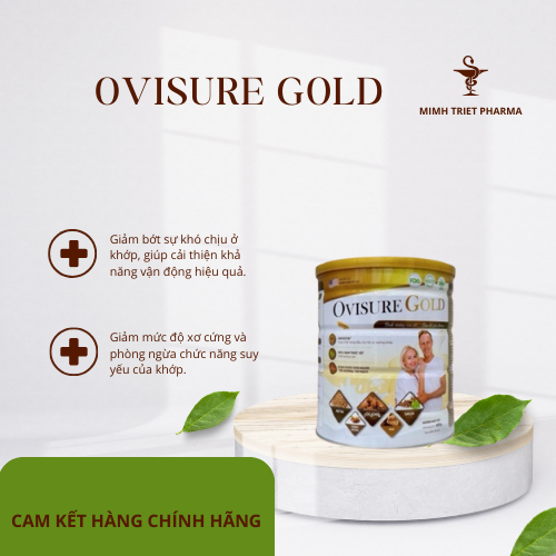 Sữa Hạt Ovisure Gold 650G - Giảm đau, hỗ trợ cho khớp, phòng loãng ...