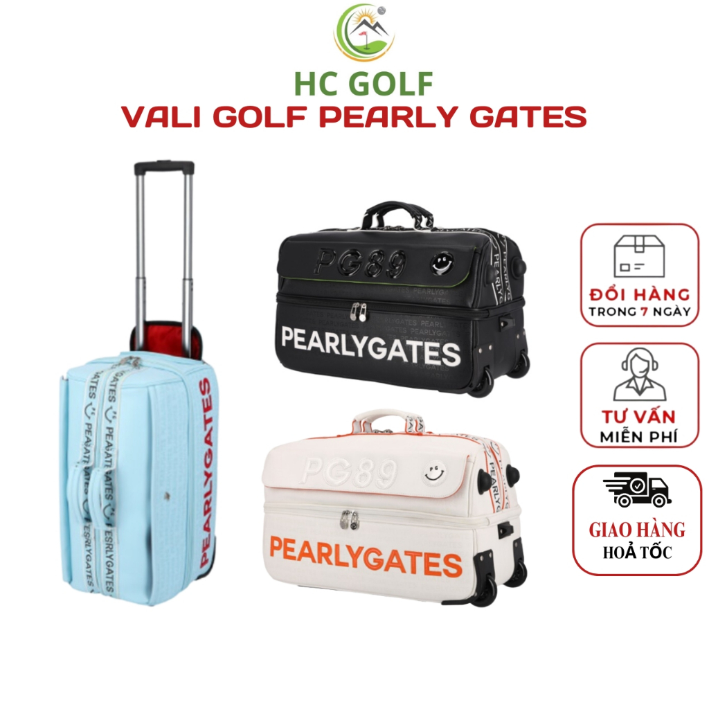 Vali Golf PEARLY GATES Hàn Quốc Tiện Dụng Có Bánh Xe Và Tay Kéo Dễ Dàng ...