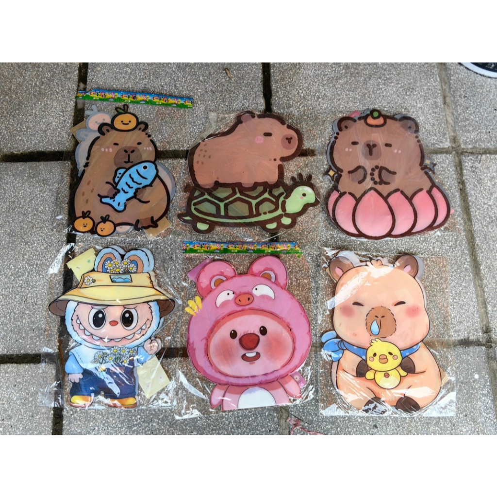 Đèn Lồng Trung Thu 2 Mảnh Hoạt Hình Capybara, Labubu Có Nhạc, Đèn Phát ...