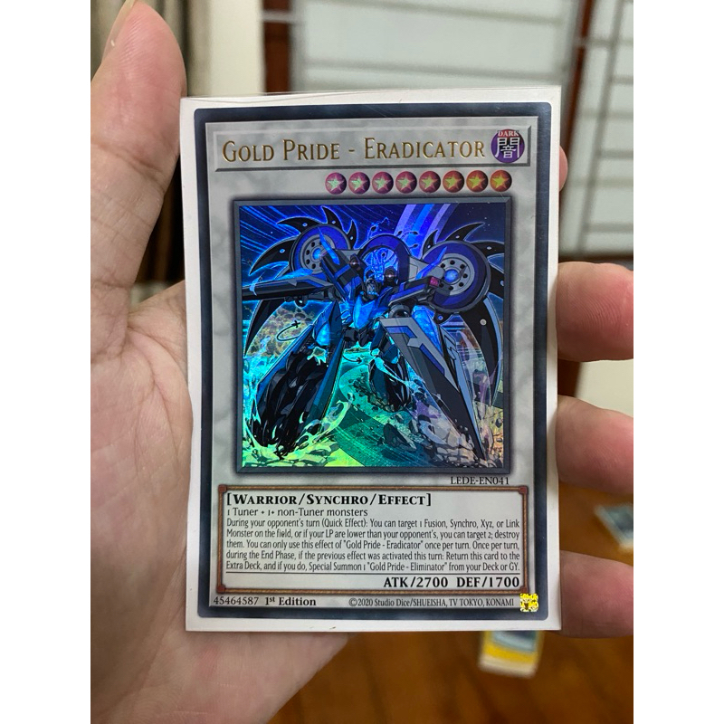 Thẻ bài Gold Pride - Eradicator - Ultra Rare - LEDE-EN041 - [UK] | Shopee Việt Nam