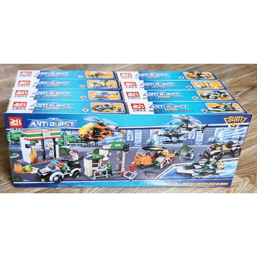 Bộ đồ chơi Lego - Lắp ghép bộ 8 mô hình cảnh sát - 6736 | Shopee Việt Nam