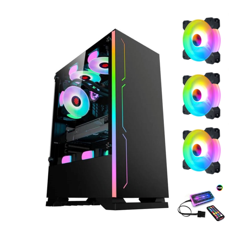 Vỏ Case CESAR SNOW Black Kèm Fan Tản Nhiệt (Hàng bóc máy) | Shopee Việt Nam