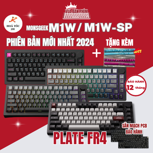 [HÀNG SẴN] Bàn phím cơ MonsGeek M1W / M1W SP không dây 3 mode, vỏ nhôm ...